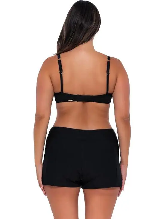 SUNSETS Laguna Swim Short Bottom - Black