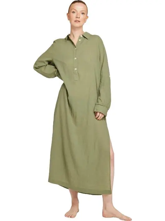 NUDEA The Maxi Shirt - Sage