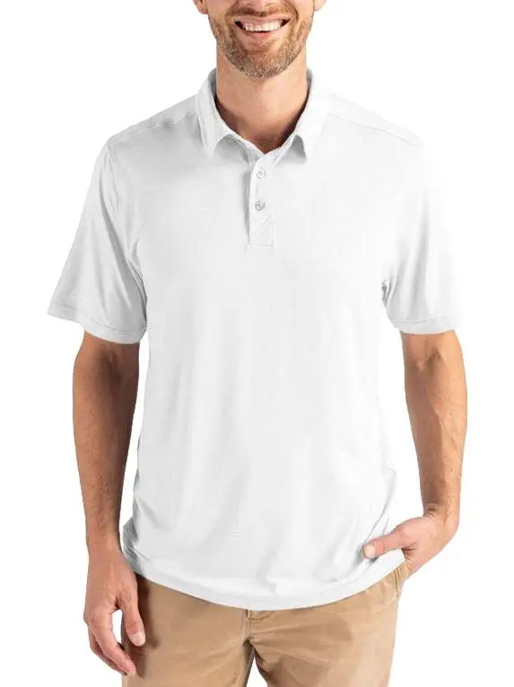 Cutter & Buck Coastline Epic Comfort Polo - White