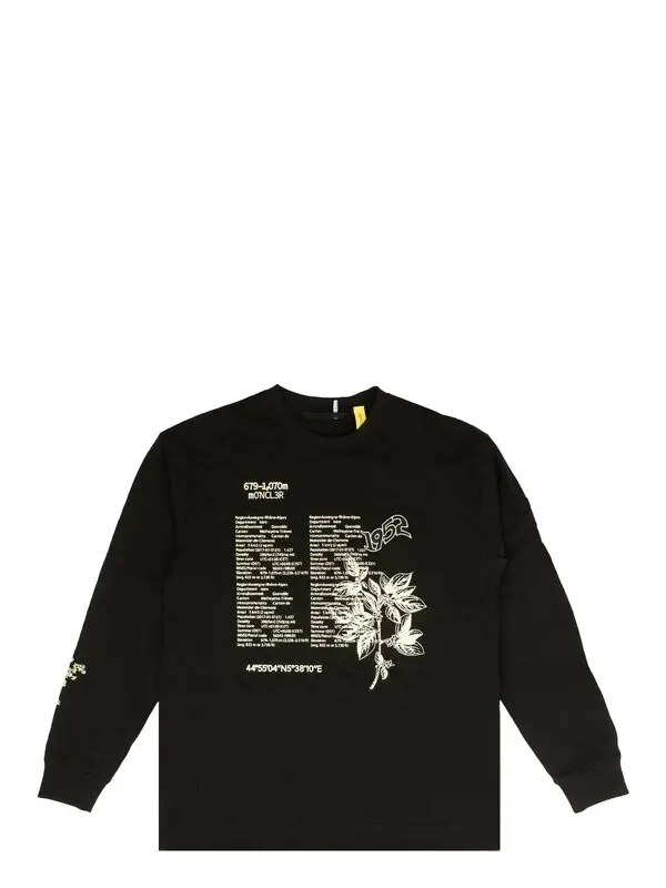 Moncler Long-sleeve 1952 T-shirt - Black