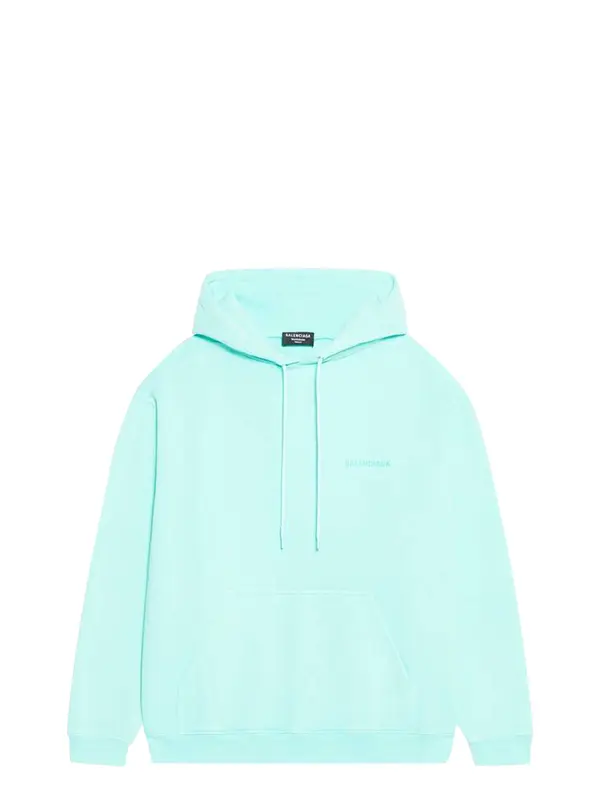Balenciaga Medium Fit Hoodie - Green