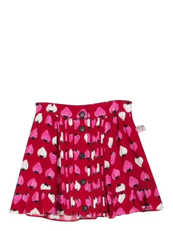 N°21 Pencil Skirt - Red