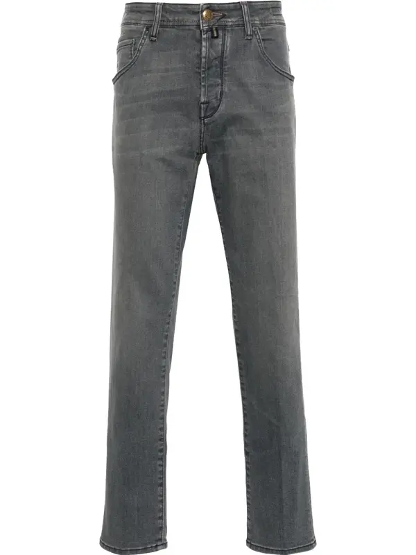 Jacob Cohen Scott Slim-fit Jeans - Grey