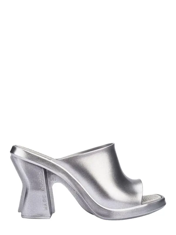 Marc Jacobs X Melissa 90mm Mules - Silver