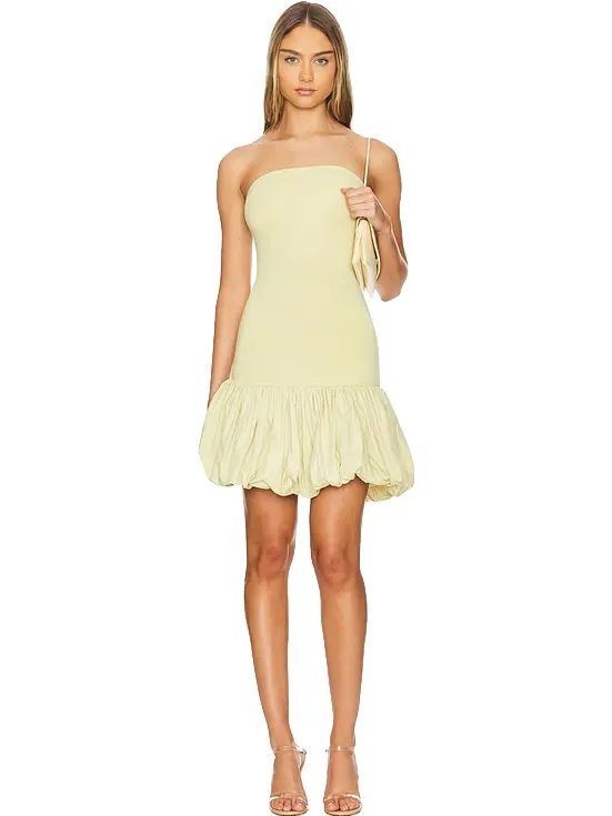 BELLE ANNA Misena Mini Dress - Banana
