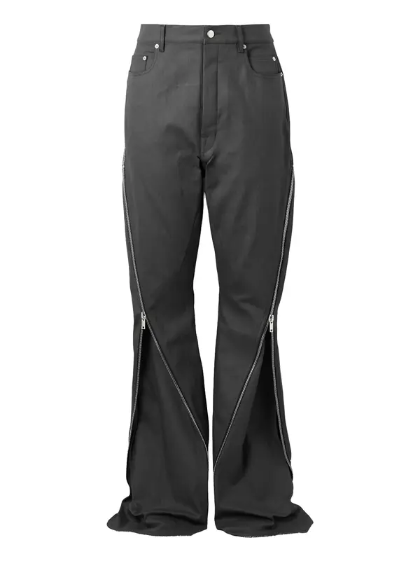 Rick Owens Bolan Banana Slim-fit Straight-leg Jeans - Gray