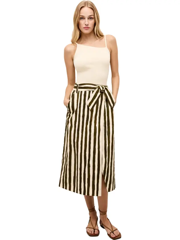 MARIE OLIVER Marti Wrap Skirt - Isla