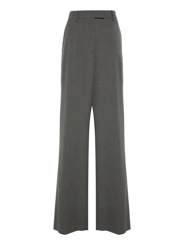 Valentino Garavani Wide-leg Trousers - Grey