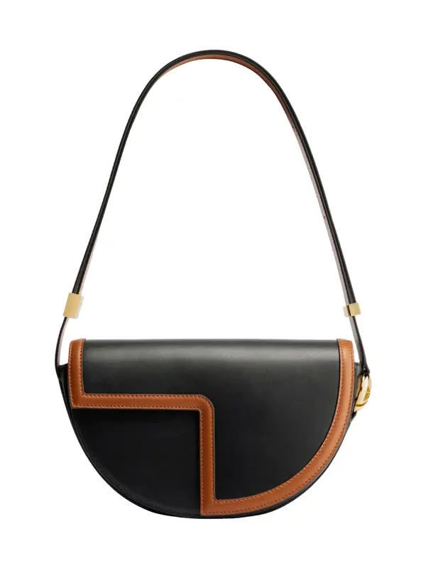 PATOU Le Two-tone Shoulder Bag - Black