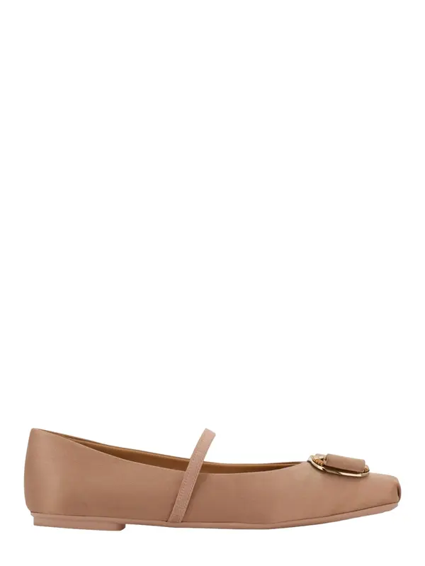 FERRAGAMO Vara Ballerina Shoes - Pink
