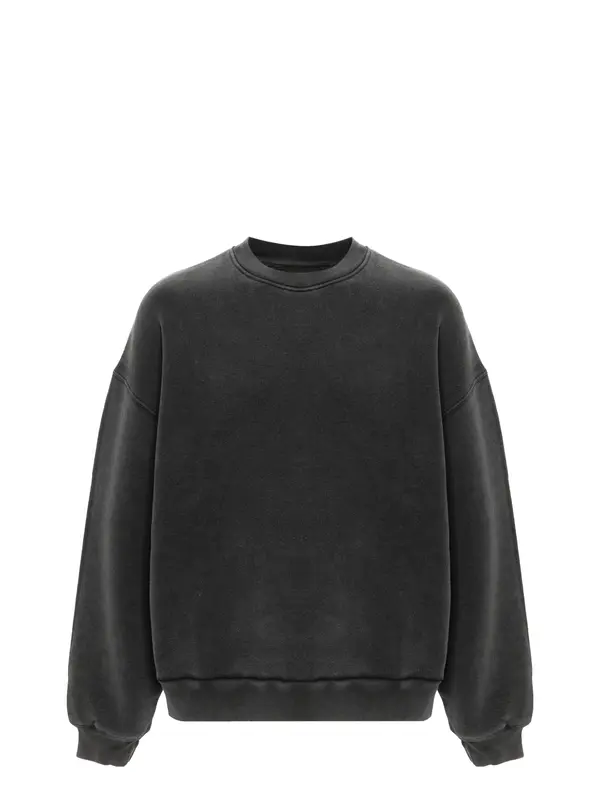 Axel Arigato Typo-embroidered Jersey Sweatshirt - Grey