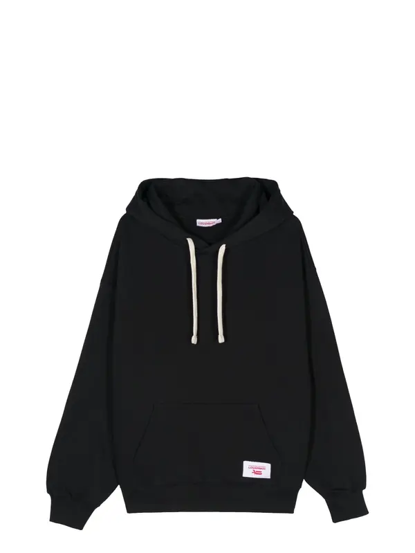 CHARLES JEFFREY Label Ears Hoodie - Black