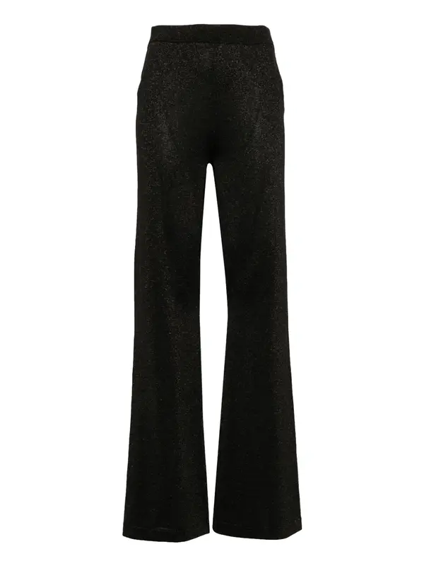 Missoni High-waisted Flared Trousers - Black
