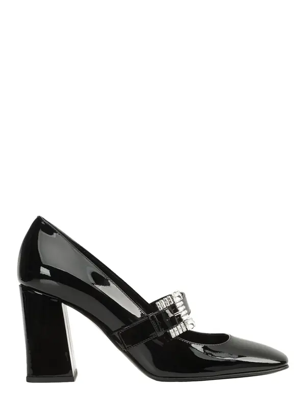 SERGIO ROSSI Sr Twenty Buckle Pumps - Black