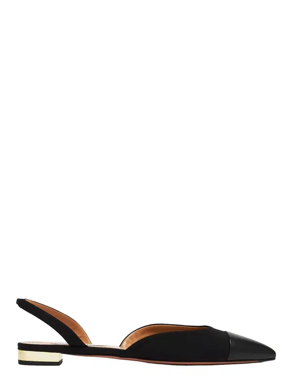 AQUAZZURA Slingback Pumps - Black