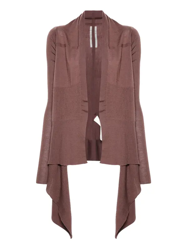 Rick Owens Medium Wrap Cardigan - Brown
