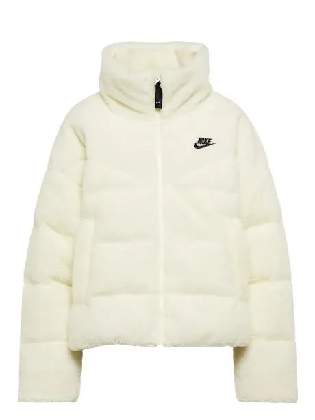Nike Sportswear Therma-fit City Series Down-fill Sherpa Jacket - Fossil/black