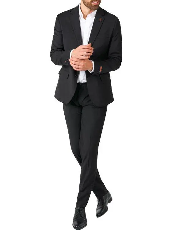 Opposuits Daily Tailored Fit Two-piece Suit - Black