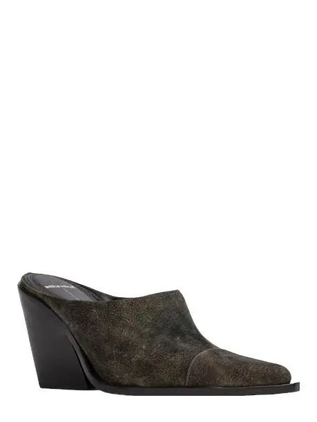 BLACK SUEDE STUDIO Noa Mule - Dark Brown