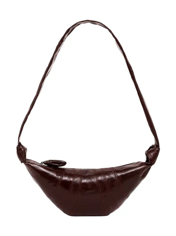 LEMAIRE Small Croissant Shoulder Bag - Brown