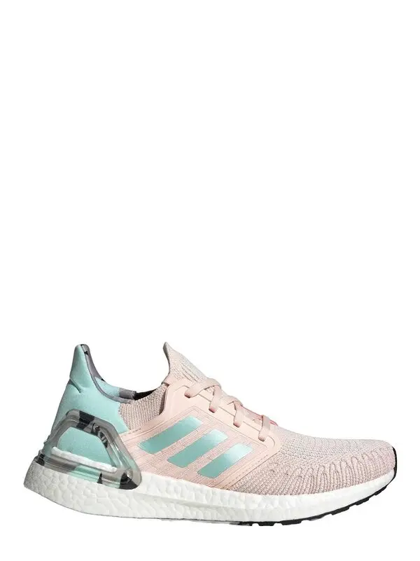 Adidas Ultra Boost 20 Sneakers - Pink Tint/frost Mint/collegiate Navy Blue