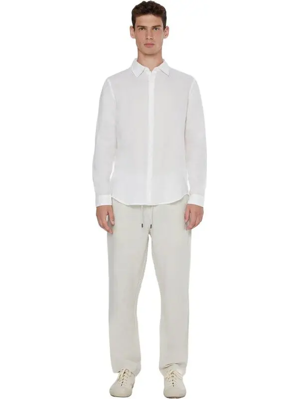 Onia Air Linen Pull-on Pant - Stone