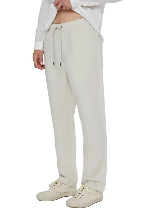 Onia Air Linen Pull-on Pant - Stone