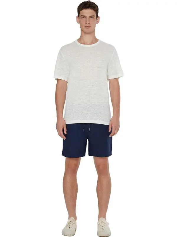 Onia Air Linen 6" Pull-on Short - Deep Navy