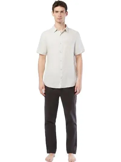 Onia Jack Air Linen Shirt - Stone