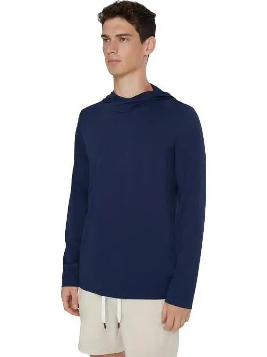 Onia Hooded Sun T-shirt - Deep Navy
