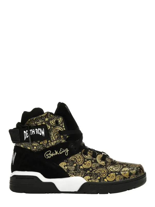EWING ATHLETICS 33 Hi Death Row Records - Black/gold/white