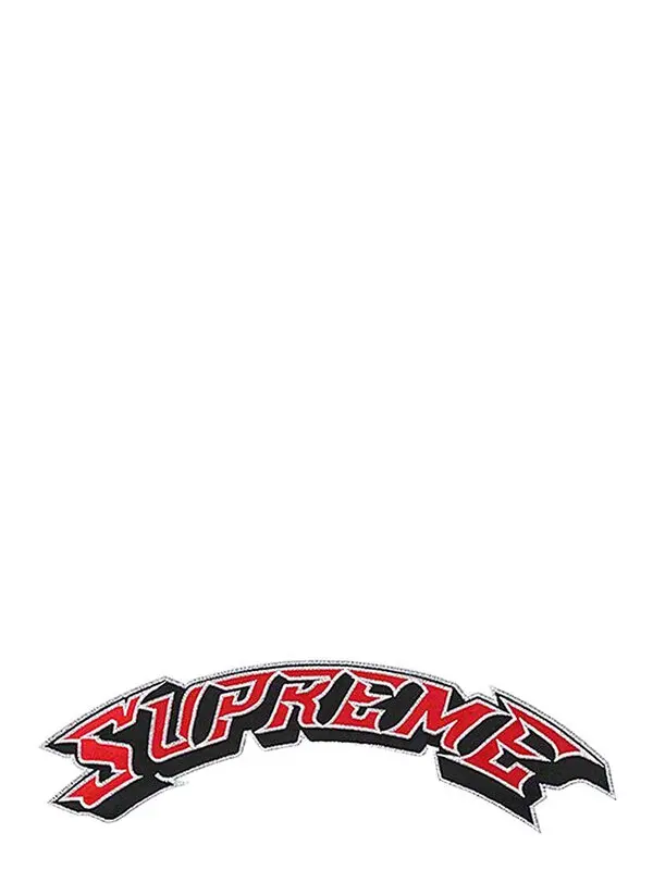 Supreme Appliqué Arc Short-sleeve Top - White