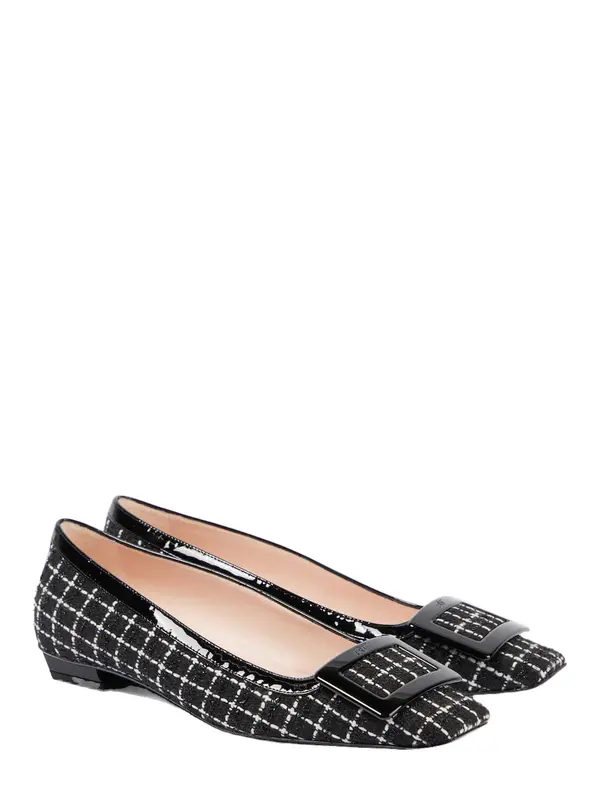 ROGER VIVIER Belle Vivier Bouclé Pumps - Black