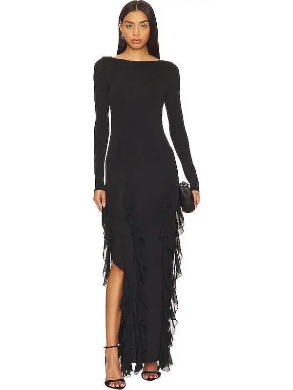 Nbd Daphne Maxi Dress - Black