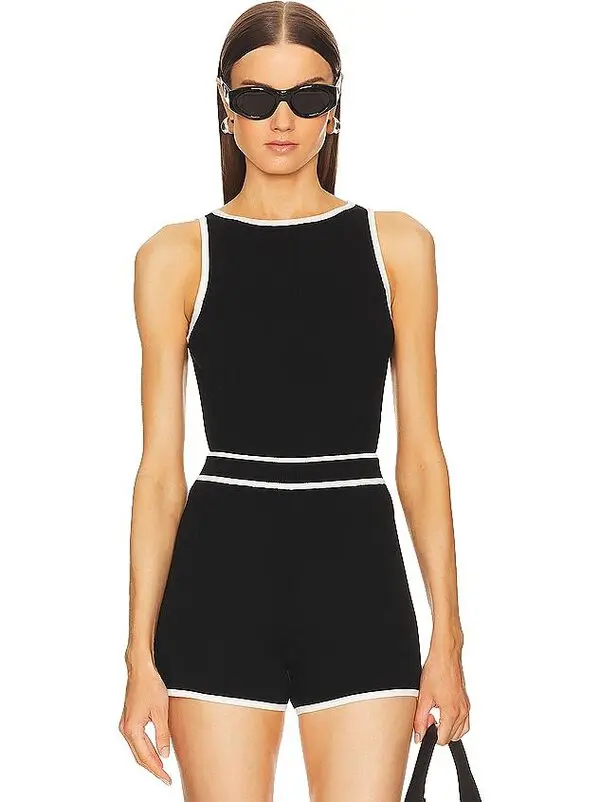 L'academie Lida Tank Top - Black