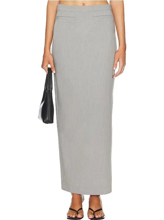 LOVERS AND FRIENDS Jones Maxi Skirt - Gray