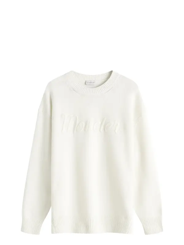 Moncler Crew Sweatshirt - Beige