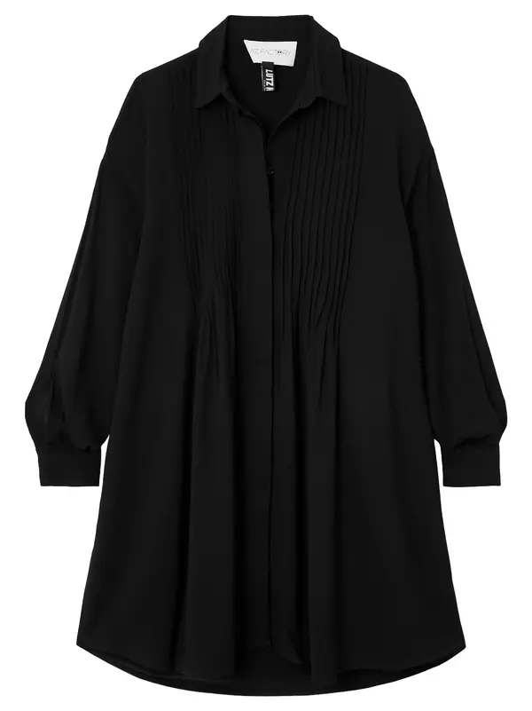 AZ FACTORY Lutz Huelle Ida Oversized Shirt Dress - Black