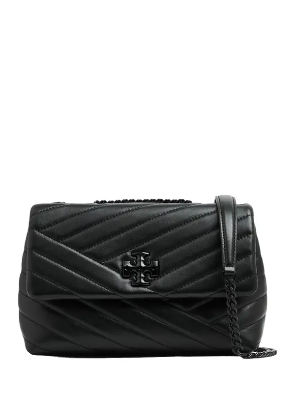 Tory Burch Kira Chevron Convertible Shoulder Bag - Black