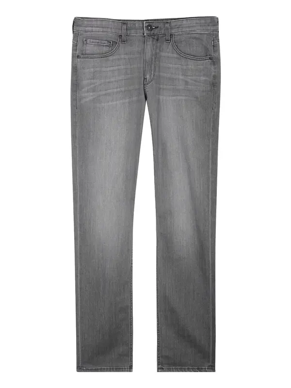 Paige Federal Straight-leg Jeans - Grey