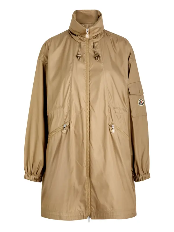 Moncler Adhemar Nylon Parka - Beige