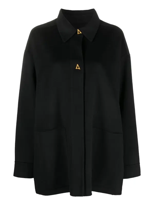 AERON Crane Wool-blend Jacket - Black