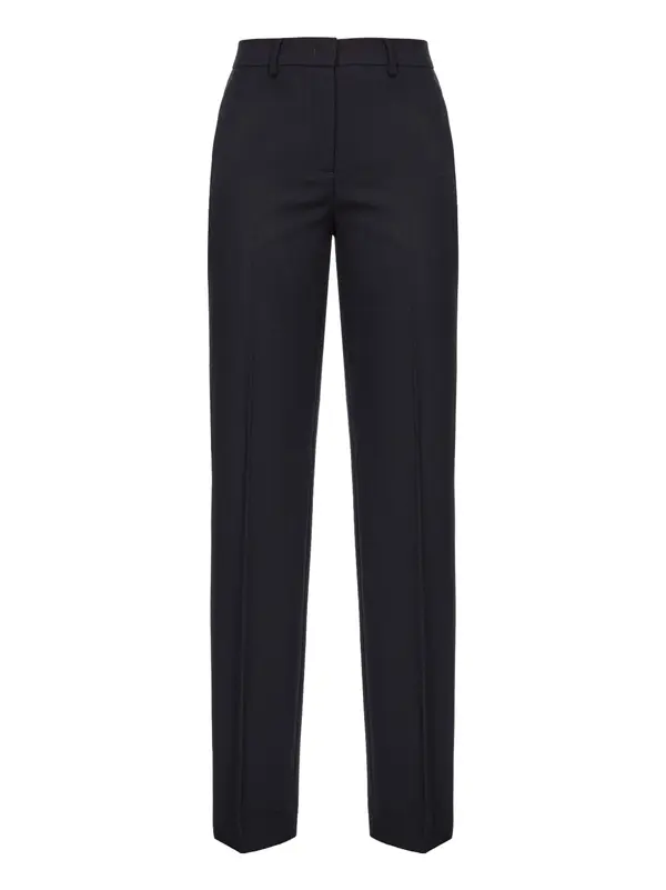 Pinko Paraguay Straight-leg Trousers - Black