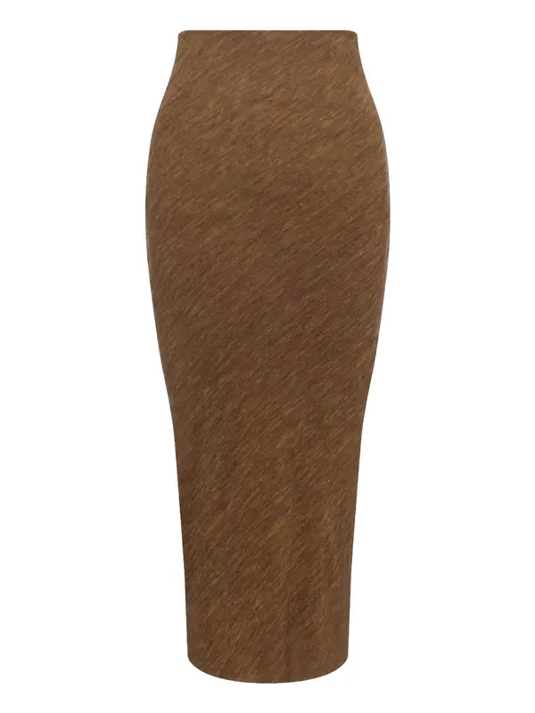 Philosophy Di Lorenzo Serafini High-waist Pencil Skirt - Brown