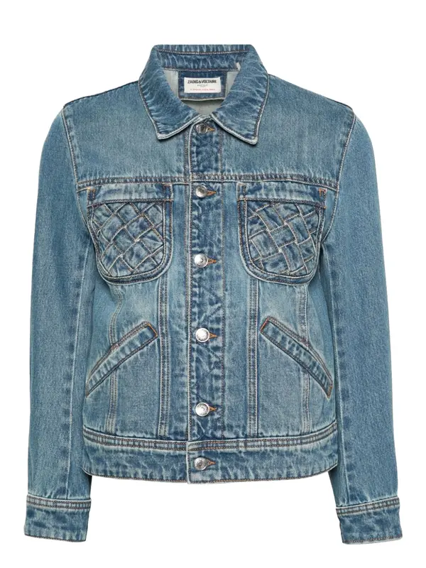 Zadig&Voltaire Kioka Denim Jacket - Blue