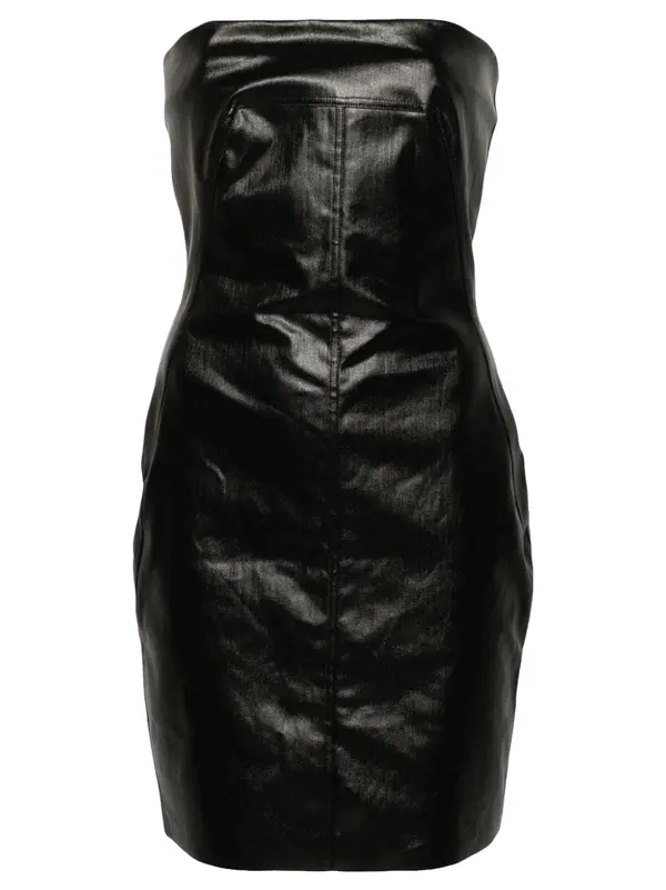 Rick Owens Bustier Mini Dress - Black