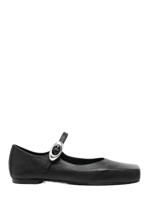 Alexander Wang Billie Leather Mary Janes - Black