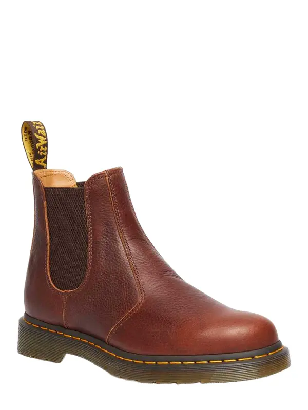 Dr. Martens 2976 Ambassador Leather Chelsea Boots - Brown