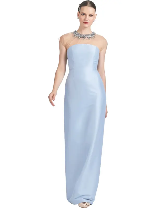 Sachin & Babi Irina Gown - Blue
