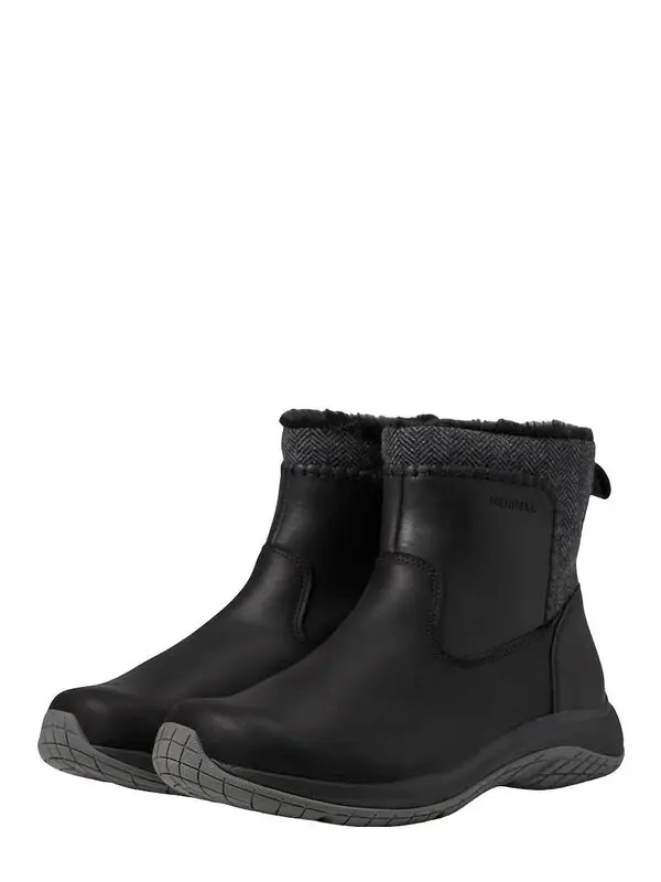 Merrell Mid Calf Zip Boots - Black